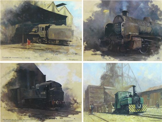 David Shepherd | Guildford Steam Shed No 2; Guildford Steam Shed No 1 ...