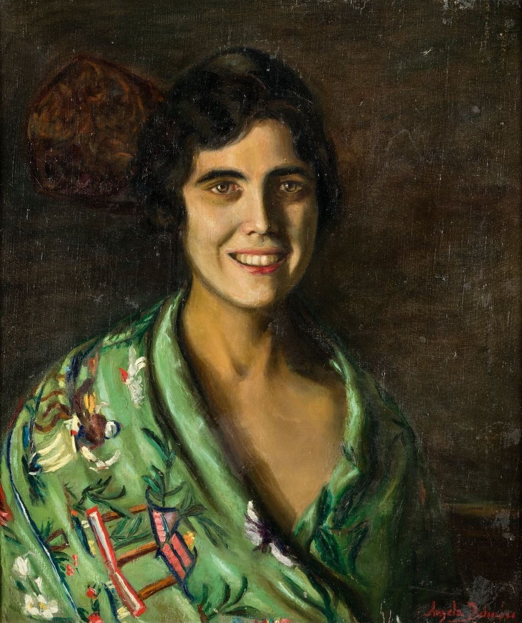 Ángela Dalmau Casademont | JOVEN CON MANTÓN DE MANILA | MutualArt