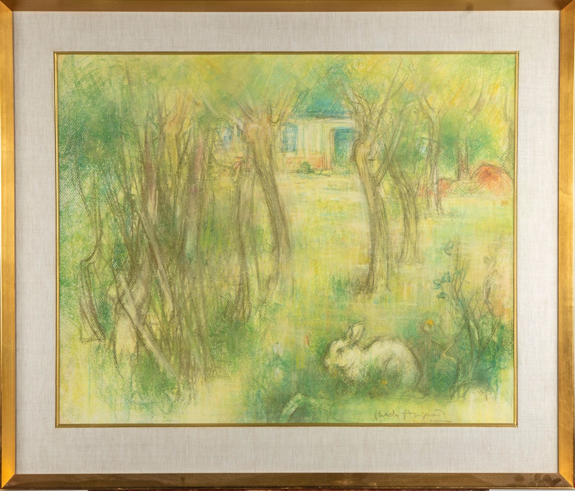 Charles Angrand | Le Lapin dans les sous-bois | MutualArt