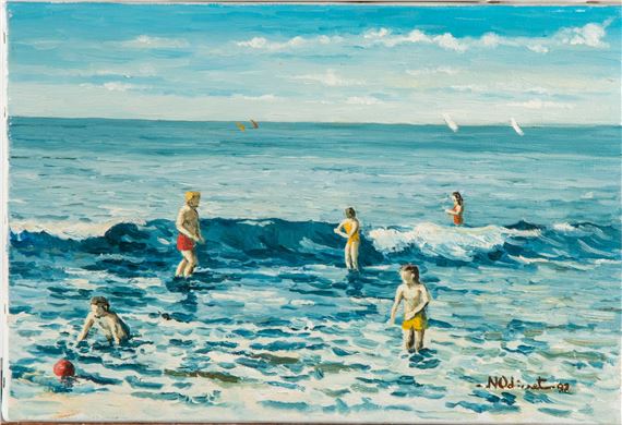 Nicolas Odinet | Jeux de plage (1992) | MutualArt