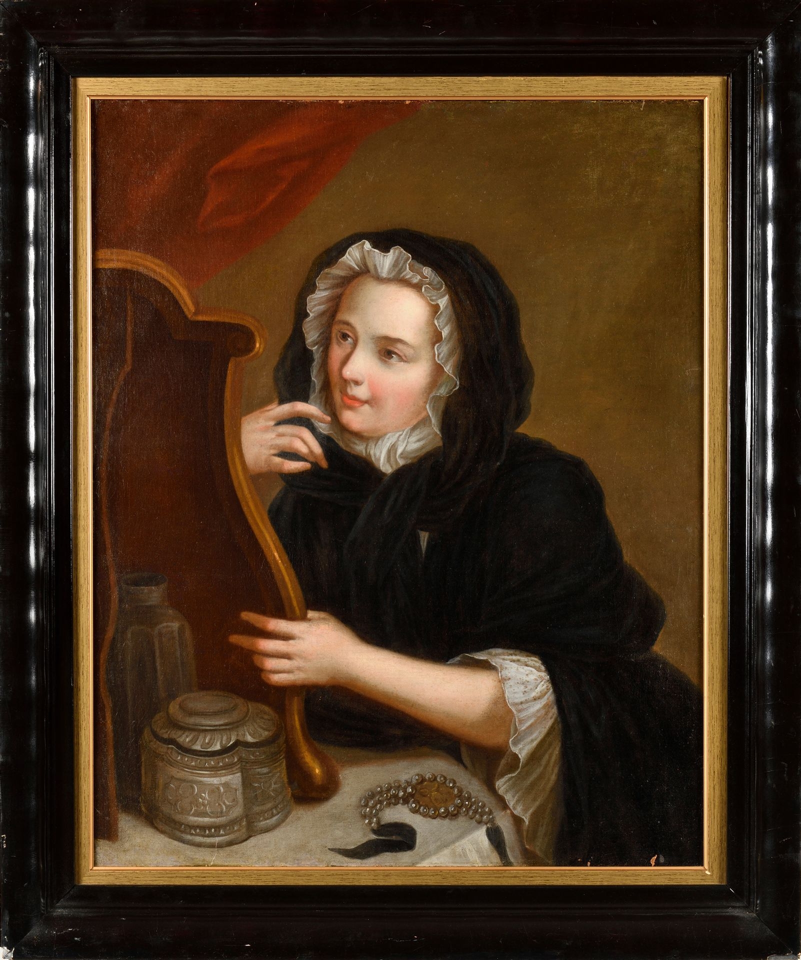 Charles-Antoine Coypel | Young woman at the toilet | MutualArt