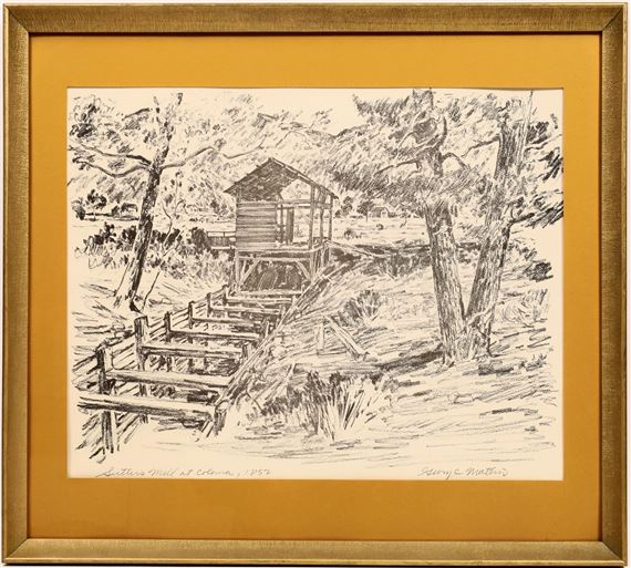 George Mathis | Sutter's Mill at Coloma (1948 - 1970) | MutualArt