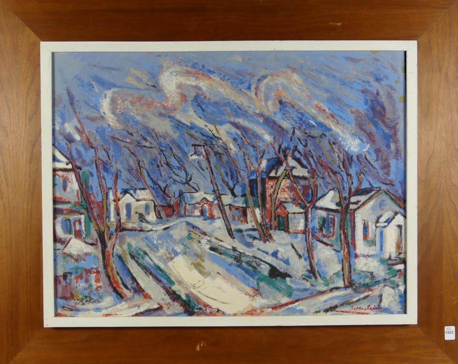 Samuel Borenstein | Winter scene | MutualArt