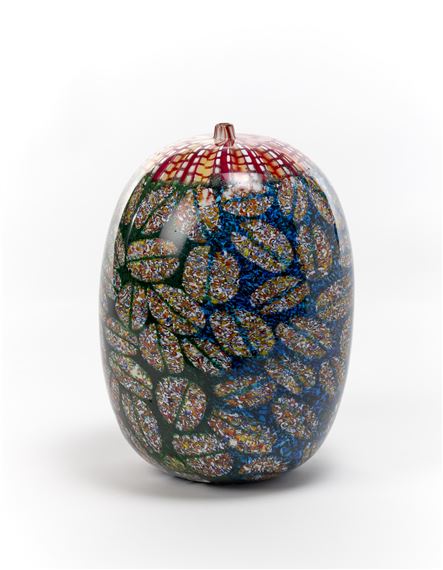 Yoichi Ohira | Large ovoid vase with truncated cone collar (2002 ...