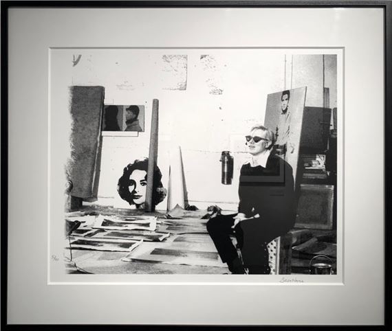 Billy Name | ANDY WARHOL WITH SILVER LIZ TAYLOR | MutualArt