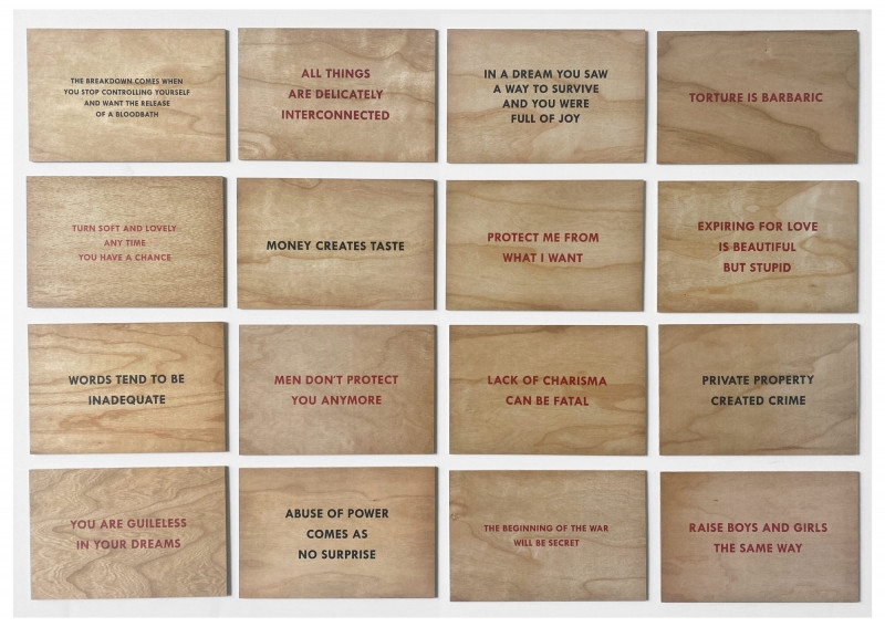 Jenny Holzer | TRUISMS (SET OF SIX) | MutualArt