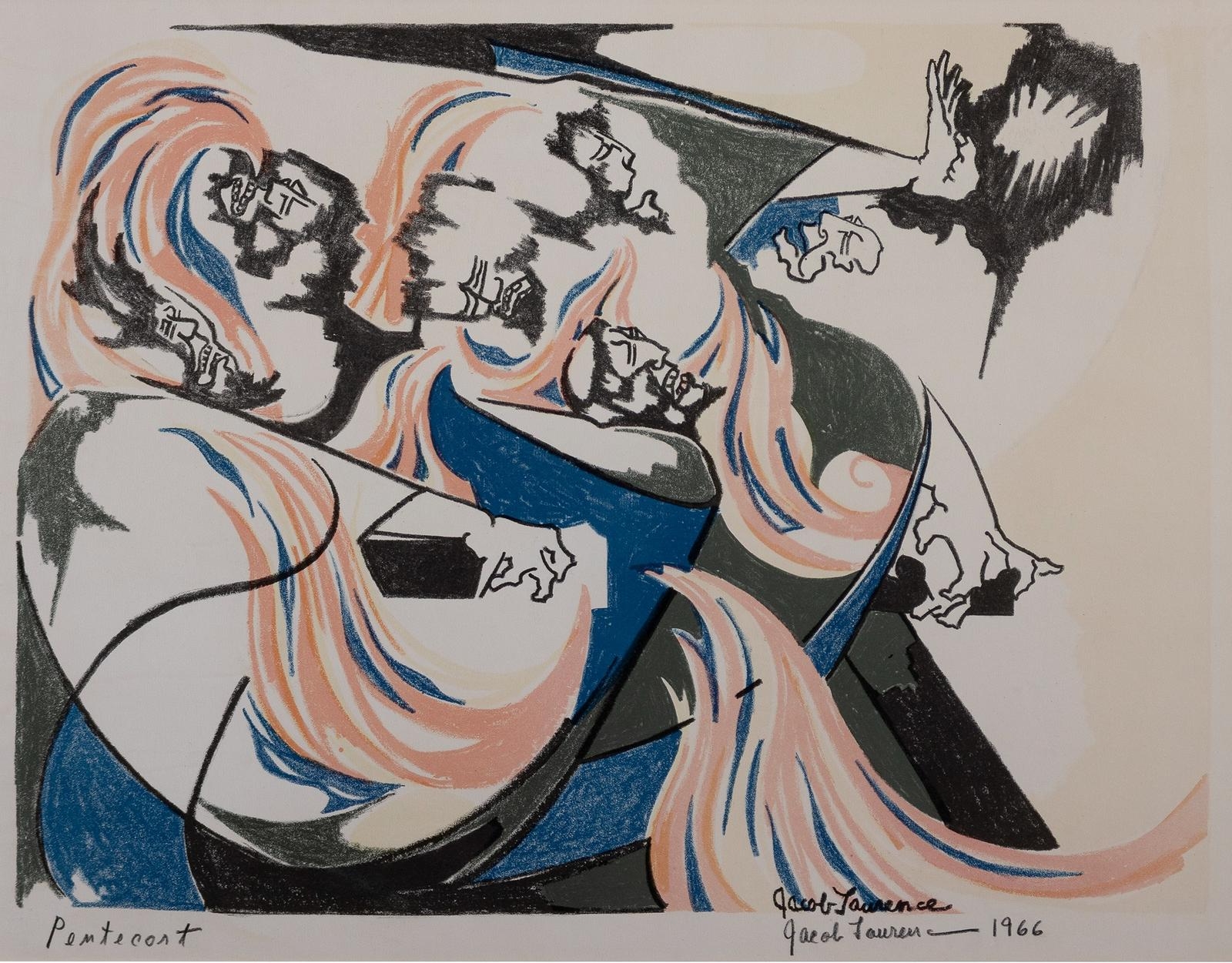 Jacob Lawrence | Pentecost (1966) | MutualArt