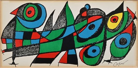 Joan Miró | The blue star (Original lithograph I) (1972) | MutualArt