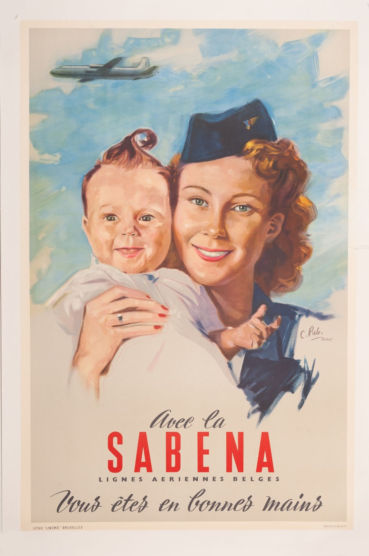 Henri Dohet | C. Pub. With Sabena you are in good hands. Belgian ...