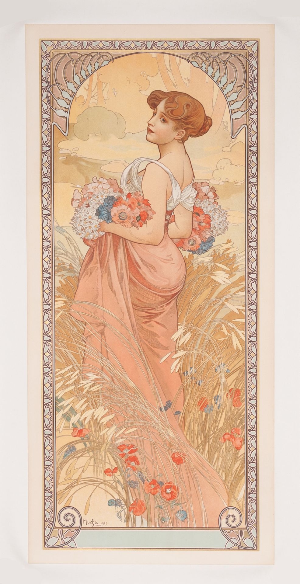 Alphonse Mucha Summer