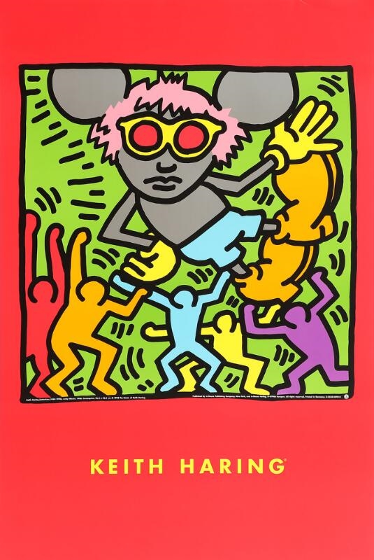 Keith Haring | Andy Mouse (1986) | MutualArt