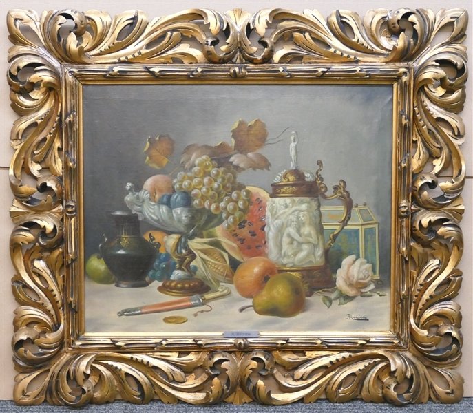 Adrian Rudin | Prachtvolles Stilleben mit Obst und ...