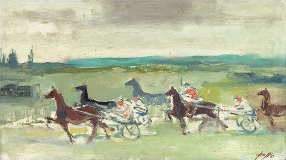 William Apap | The Harness Race (1959) | MutualArt