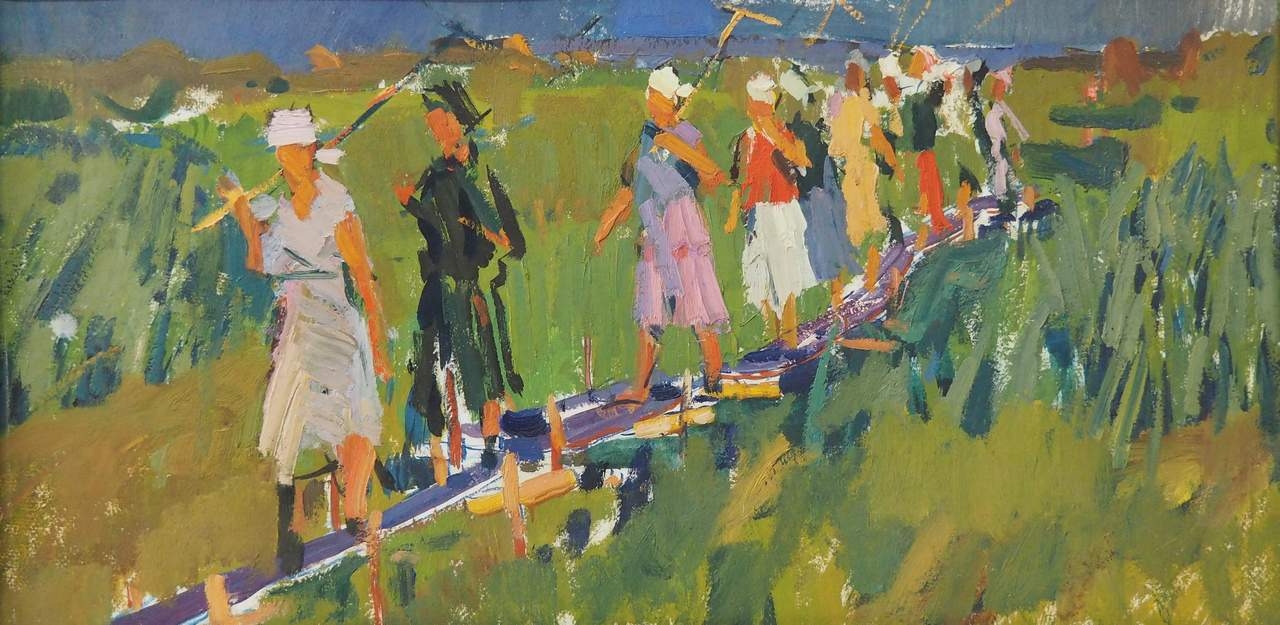 Aleksei Tkachev | Haymaking | MutualArt