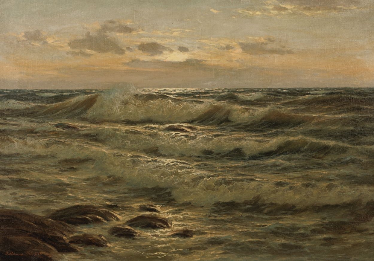 Waldemar Schlichting | MORZE W BORKUM | MutualArt