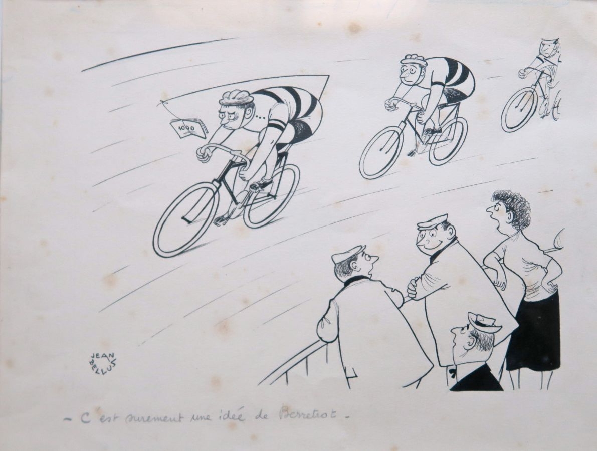 Jean Bellus | It's probably an idea of Berretrot (1950) | MutualArt