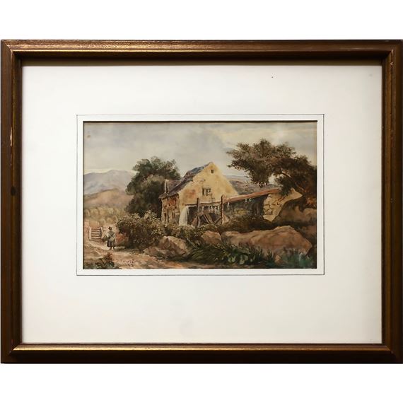 Daniel Fowler | THE OLD WATER MILL (1880) | MutualArt