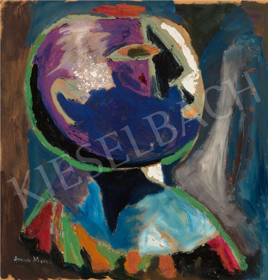 Margit Anna | Head in a Glass Sphere (1946) | MutualArt