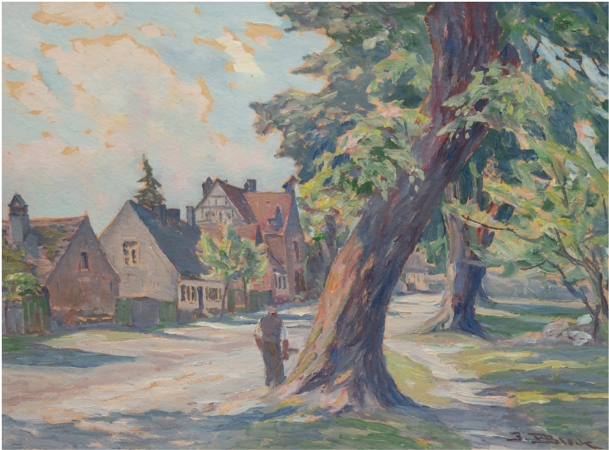 Joseph Block | Dorfidylle | MutualArt