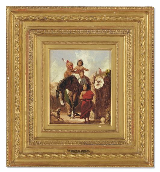 Charles Deas | Figure Group of Sioux (Circa 1845) | MutualArt