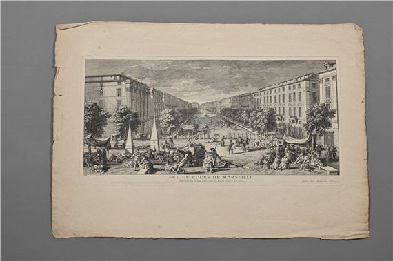 Jacques Rigaud | Vue du cours de Marseille | MutualArt