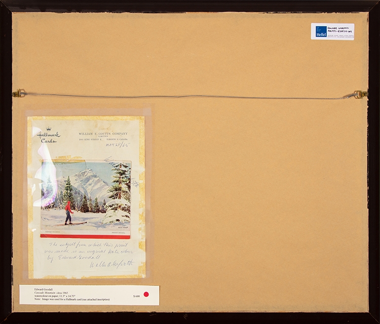 Edward Goodall | Cascade Mountain | MutualArt