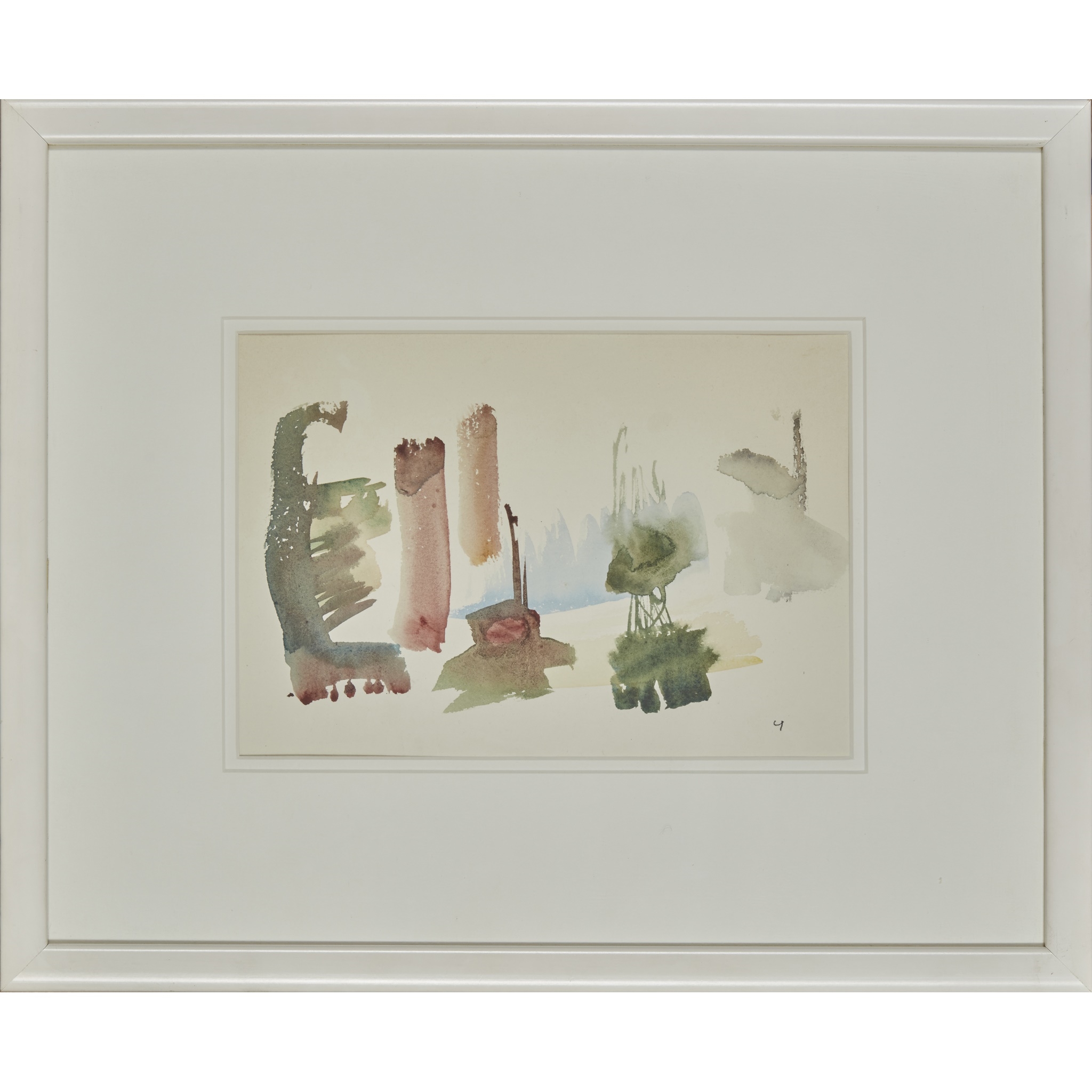 William Johnstone | BORDER LANDSCAPE | MutualArt