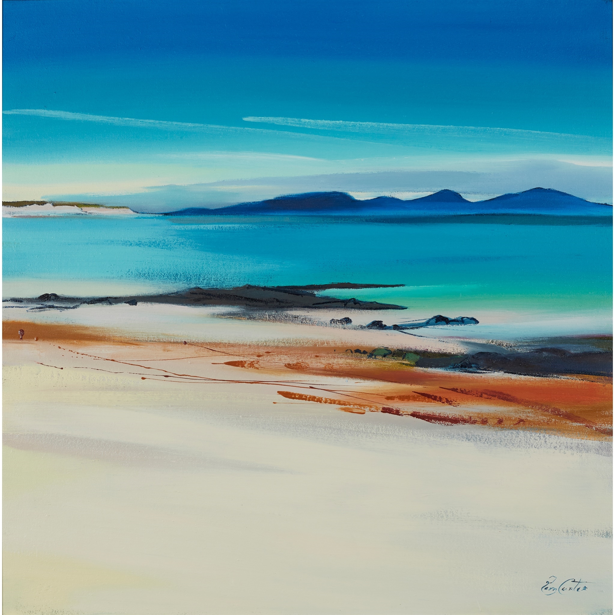 Pam Carter | BARRA FROM SOUTH UIST | MutualArt