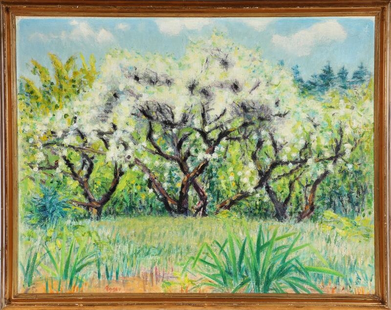 Knud Agger | Composition with trees | MutualArt