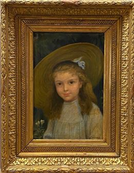 Timoléon Marie Lobrichon | A devoted mother | MutualArt