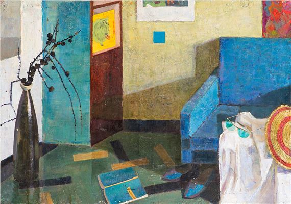 Yuriy Vladimirovich Pugachev | Interior. (1966) | MutualArt