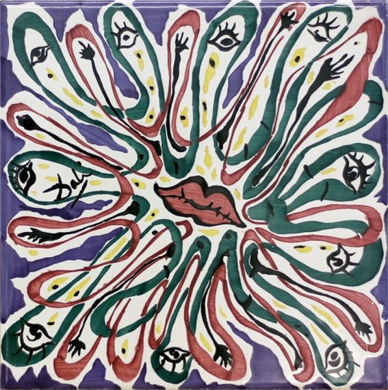 Salvador Dalí | Ceramic tiles by Dalí | MutualArt