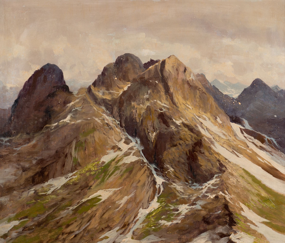 Carl Sumner Strauss | Mountain landscape | MutualArt