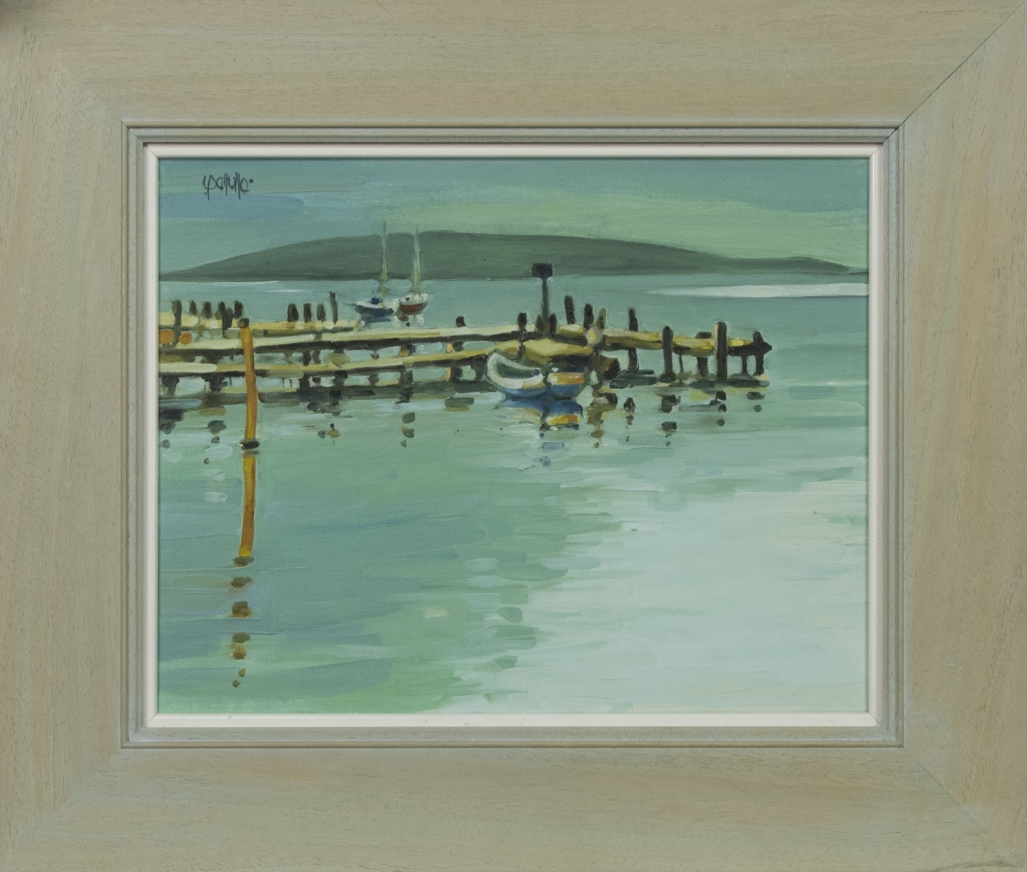 Lin Pattullo | Feeding the ducks | MutualArt