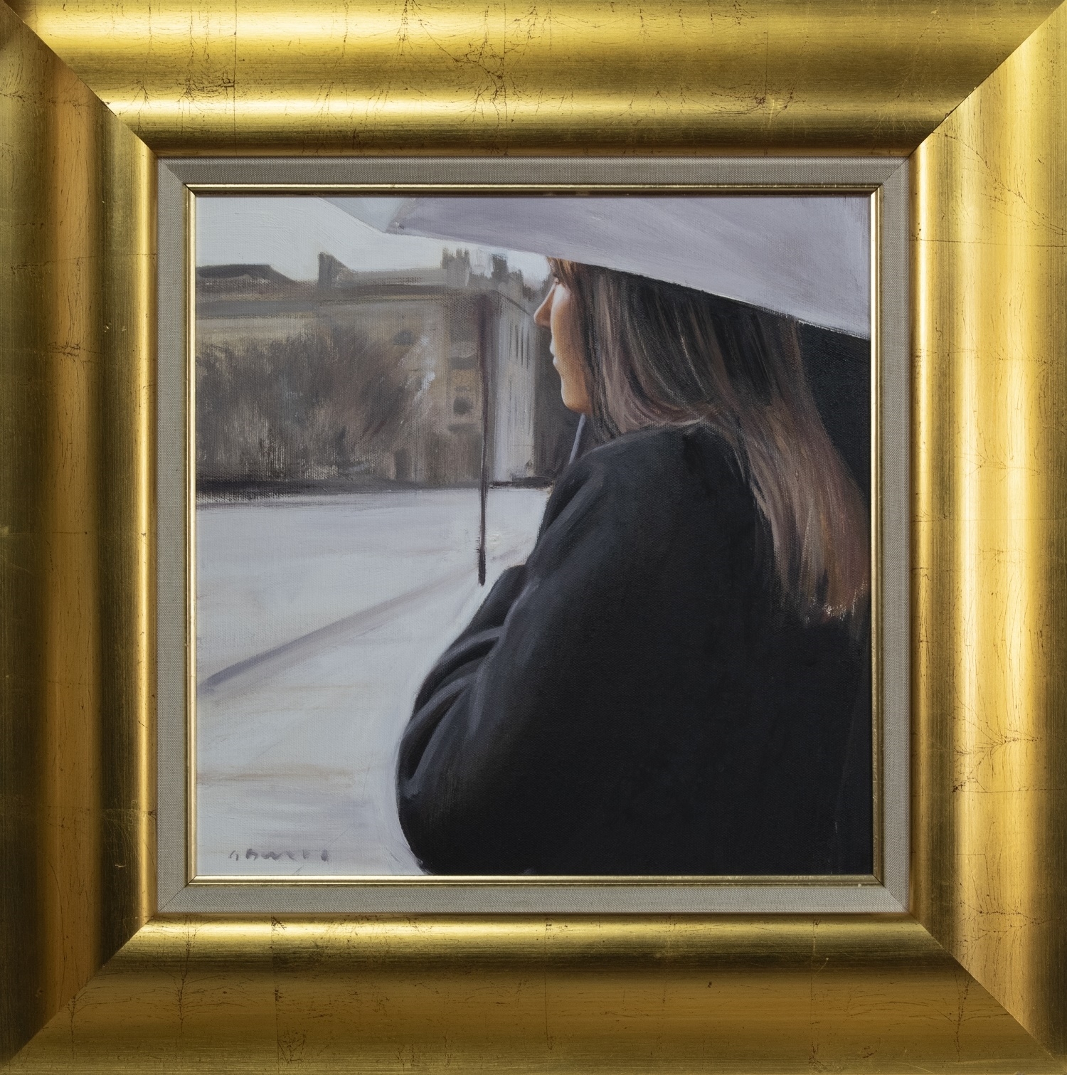 Gerard M. Burns | AN UNTITLED OIL BY GERARD BURNS | MutualArt
