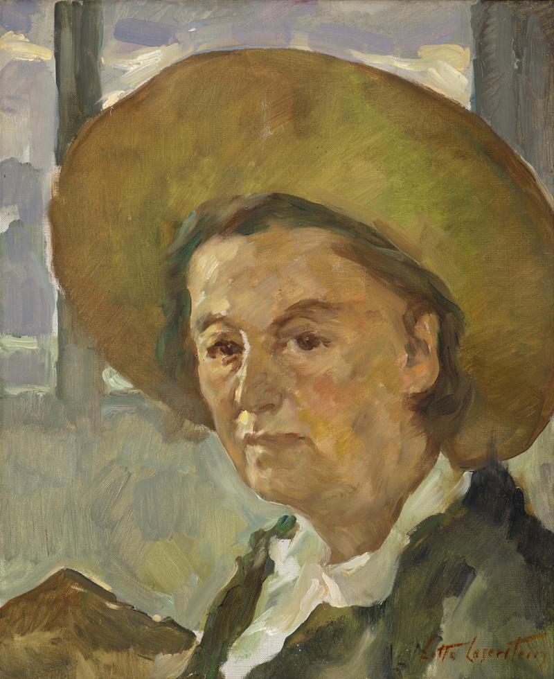 Lotte Laserstein | Porträt Traute Rose (1980) | MutualArt