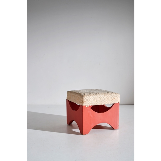 Ettore Sottsass | Sgabello della serie Dado | MutualArt