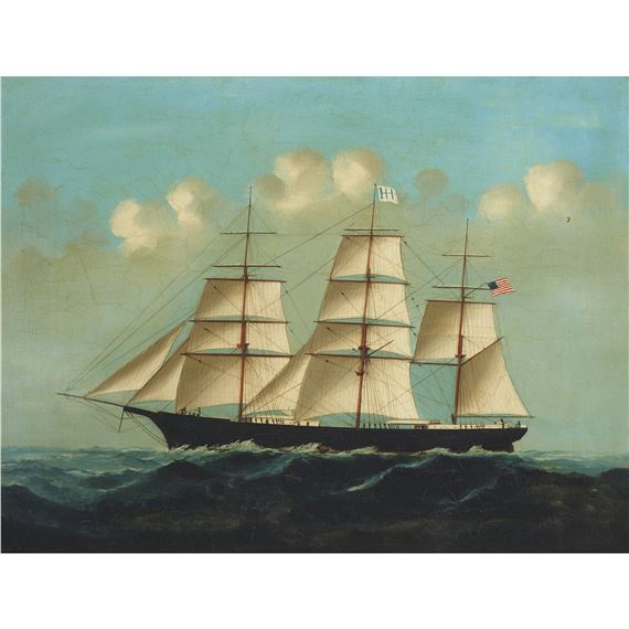 Chinese School, 19th Century | CLIPPER SHIP CASHMERE OUTWARD BOUND ...