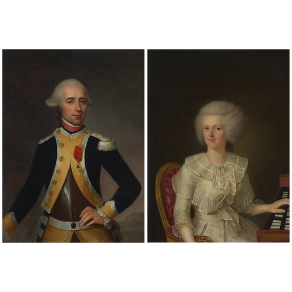 French School, 18th Century | PORTRAITS OF MARIE-JOSEPH PAUL YVES ROCH GILBERT DU MOTIER ...