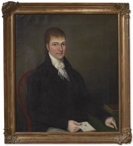 Joshua Johnson | PORTRAIT OF A GENTLEMAN | MutualArt