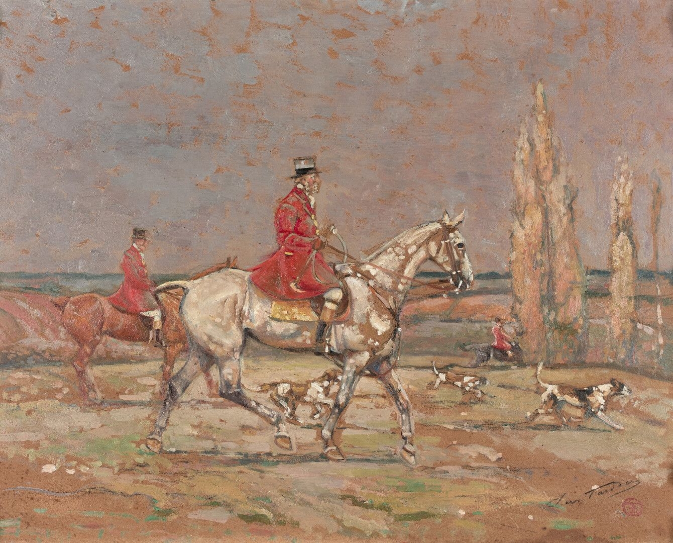 Daniel Tardieu | The Count of Beaumont and his crew | MutualArt