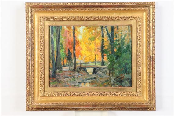 John Fabian Carlson | Autumn Sketch # 1, Colorado (1922) | MutualArt