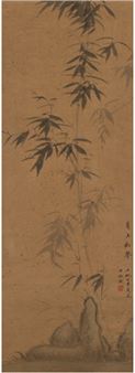 Xia Chang | BAMBOO AND STONE (1445) | MutualArt