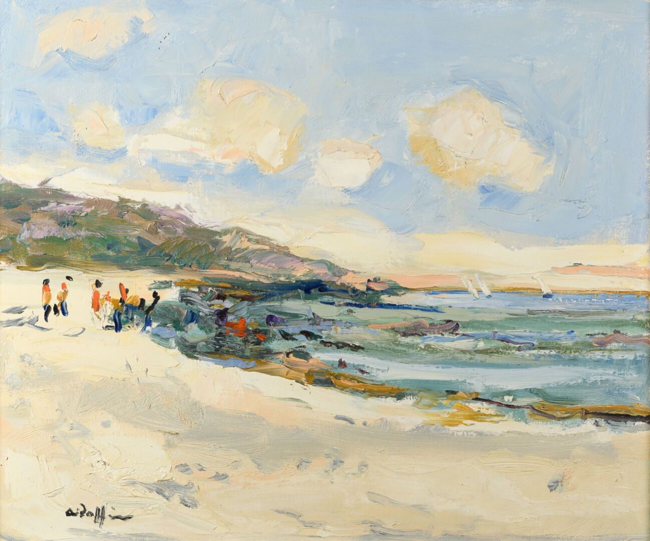 Andre Raffin | Plage du Finistère (1991) | MutualArt