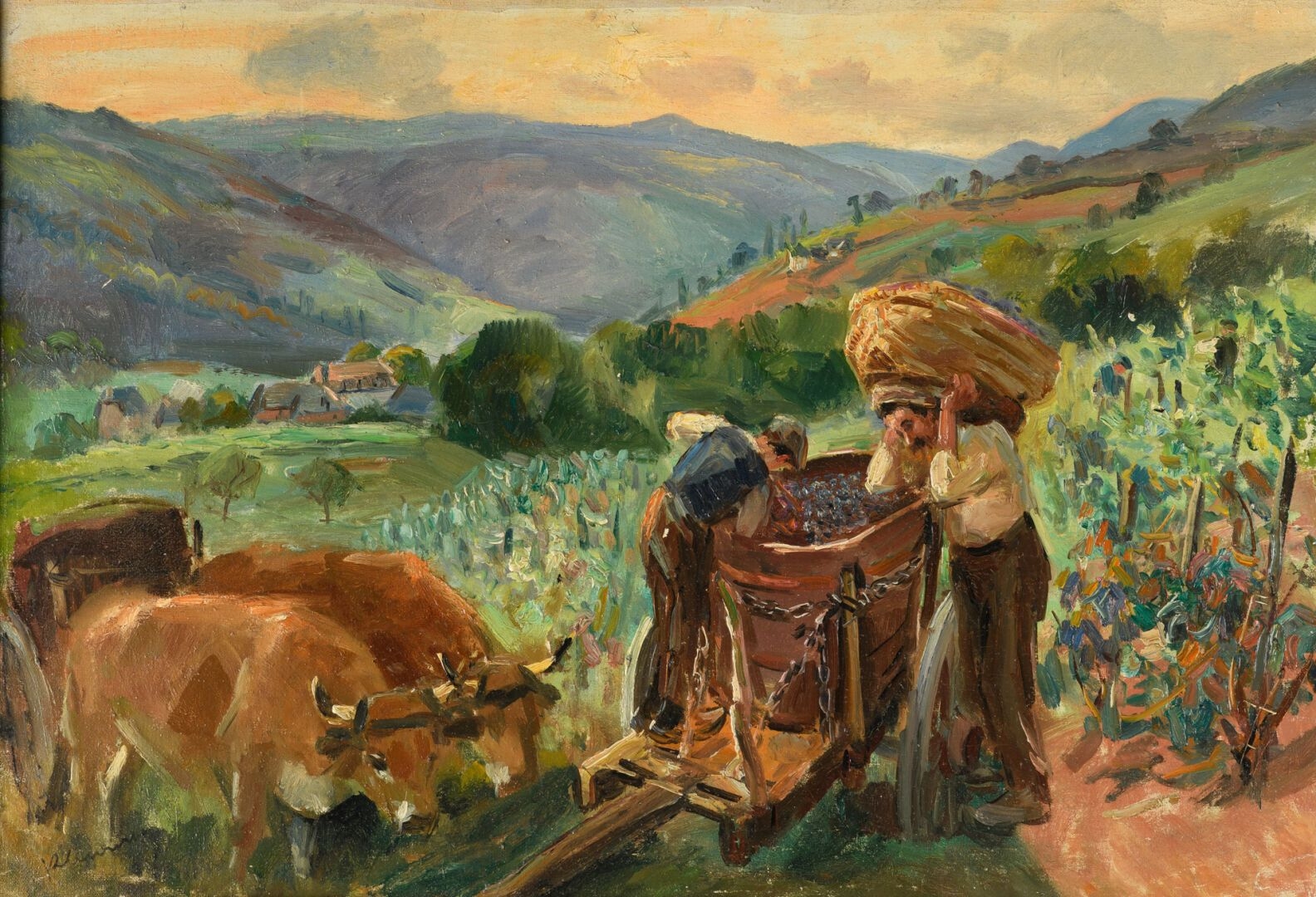 Raymond Louis Lecourt | The Harvest | MutualArt