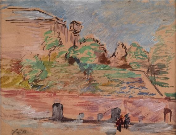 Jan Cybis | Pejzaż | MutualArt