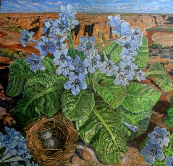 Joseph Sevier | DESERT CANYON PLANTS | MutualArt