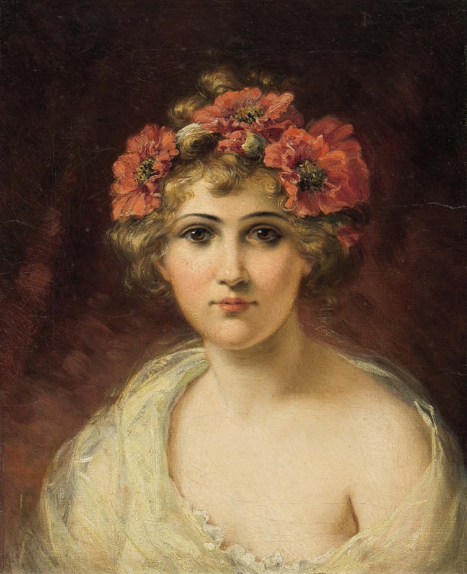 Diana Coomans | Portrait de femme (1887) | MutualArt