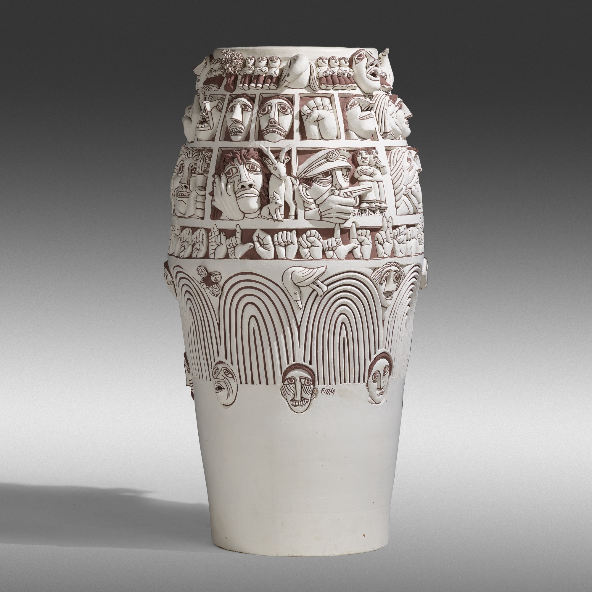 Peter Gourfain | South Africa Pot from the Ohio Pot series (1985 ...