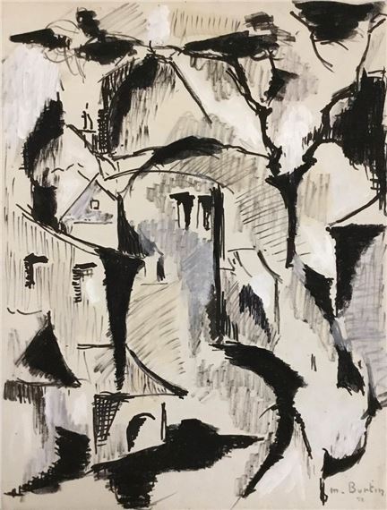 Marcel Burtin | Untitled (1958) | MutualArt